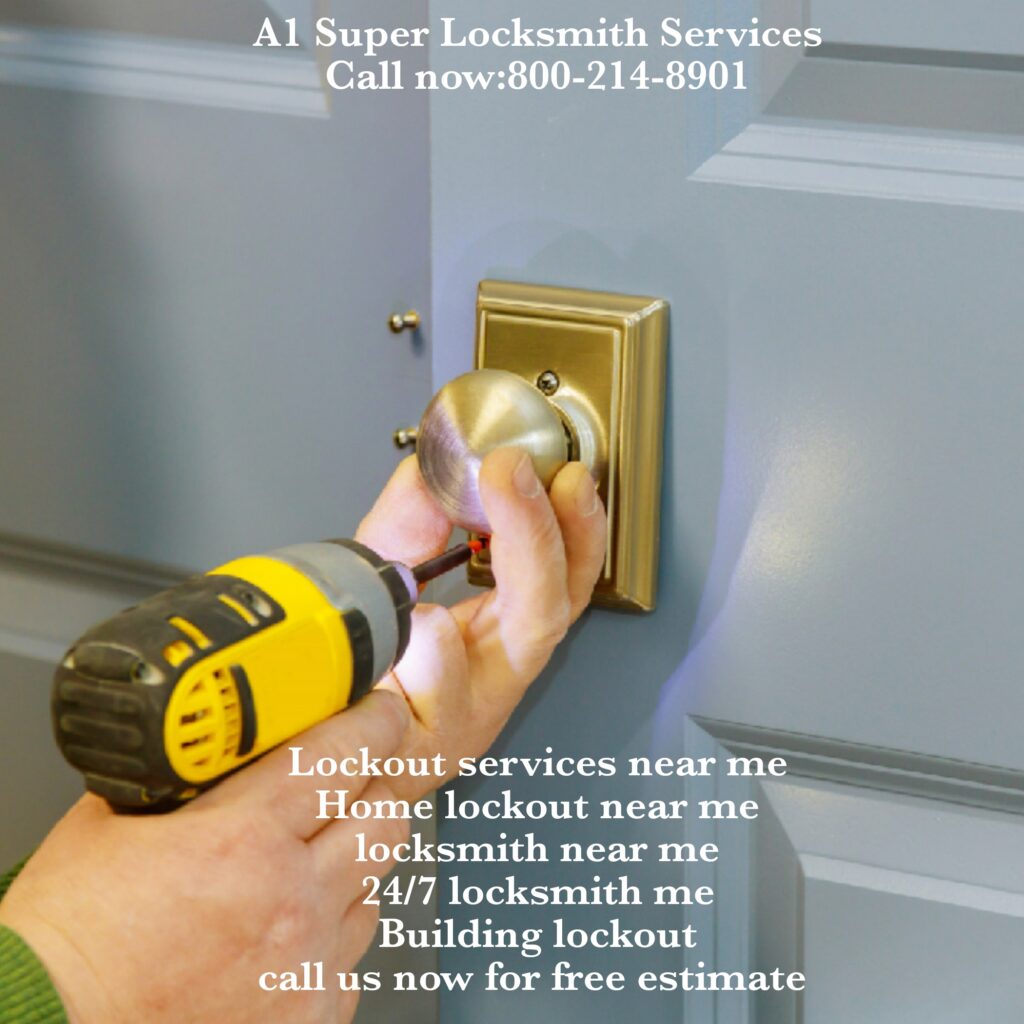 Important Steps To Take When Locked Out Of Your Place - A1 Super ...